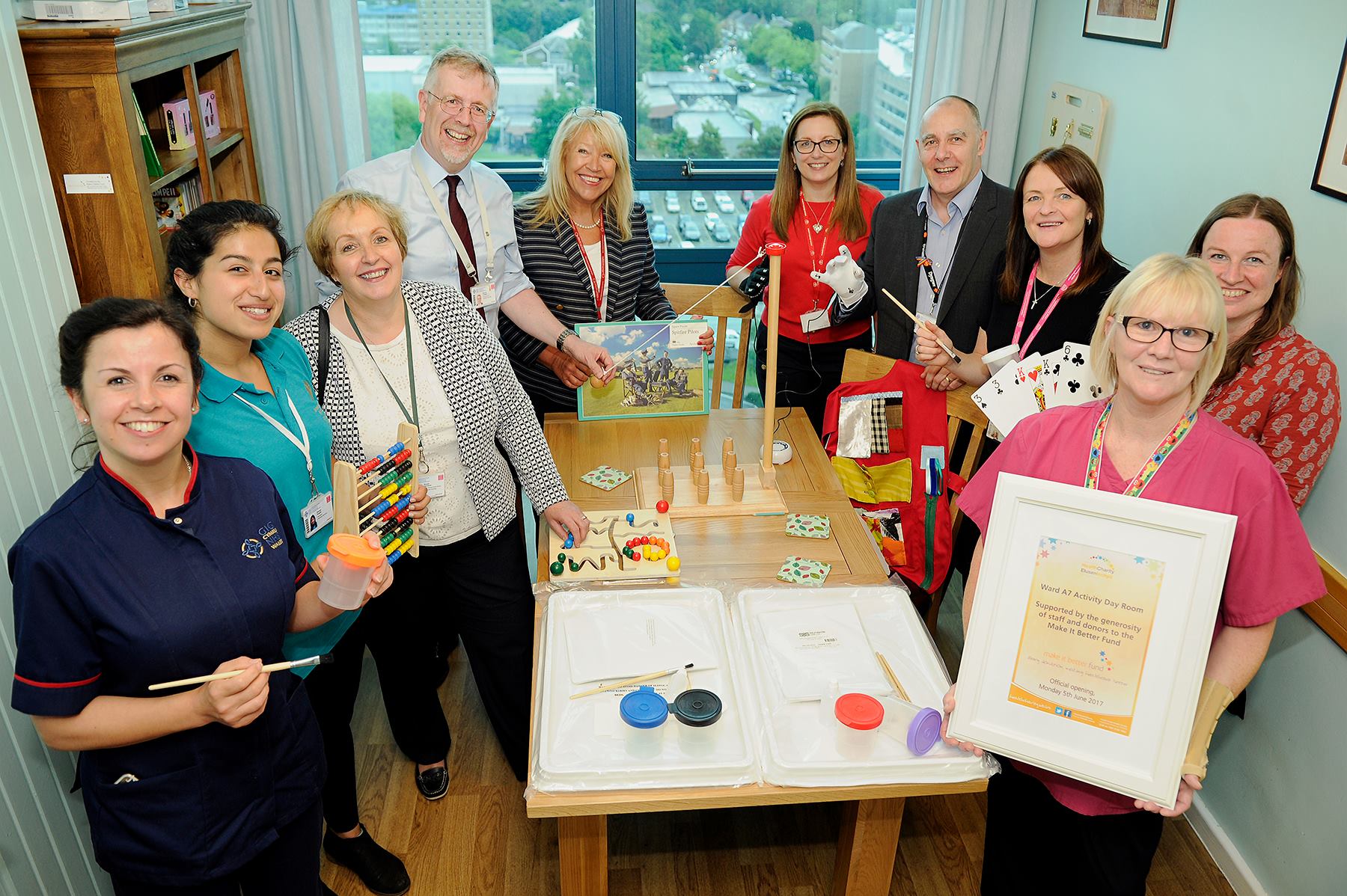 Making a Difference on ward A7 | Cardiff & Vale Health Charity