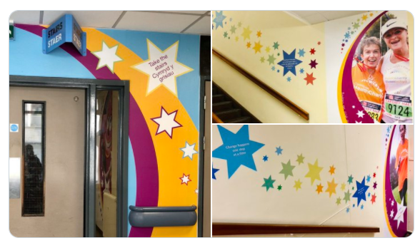 Walk the stairway to the stars at UHW | Cardiff & Vale Health Charity