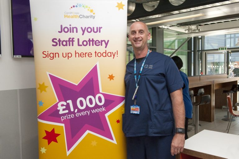 Staff Lottery | Cardiff & Vale Health Charity