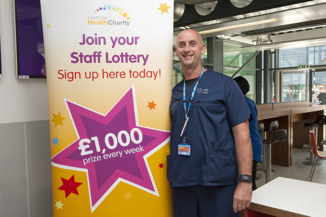 Staff Lottery | Cardiff & Vale Health Charity