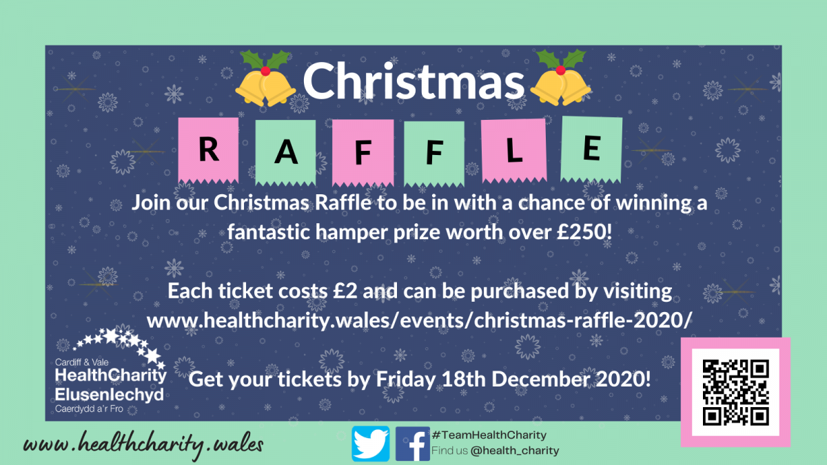 Christmas Raffle 2020 | Cardiff & Vale Health Charity