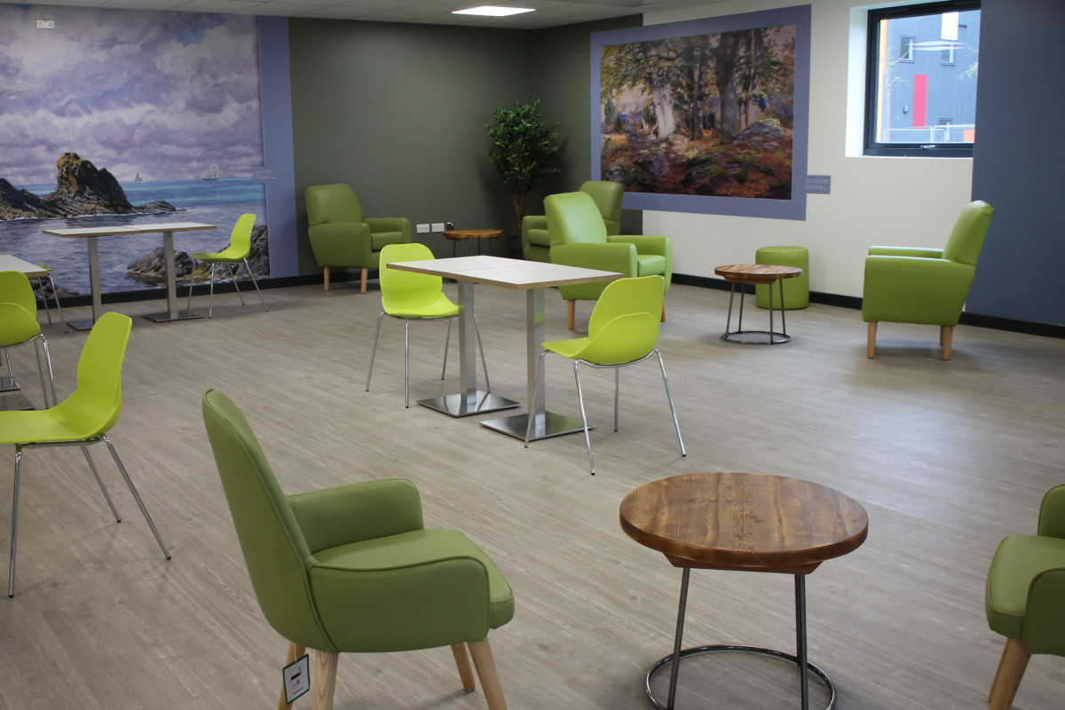Staff Haven is now open in Lakeside Wing | Cardiff & Vale Health Charity