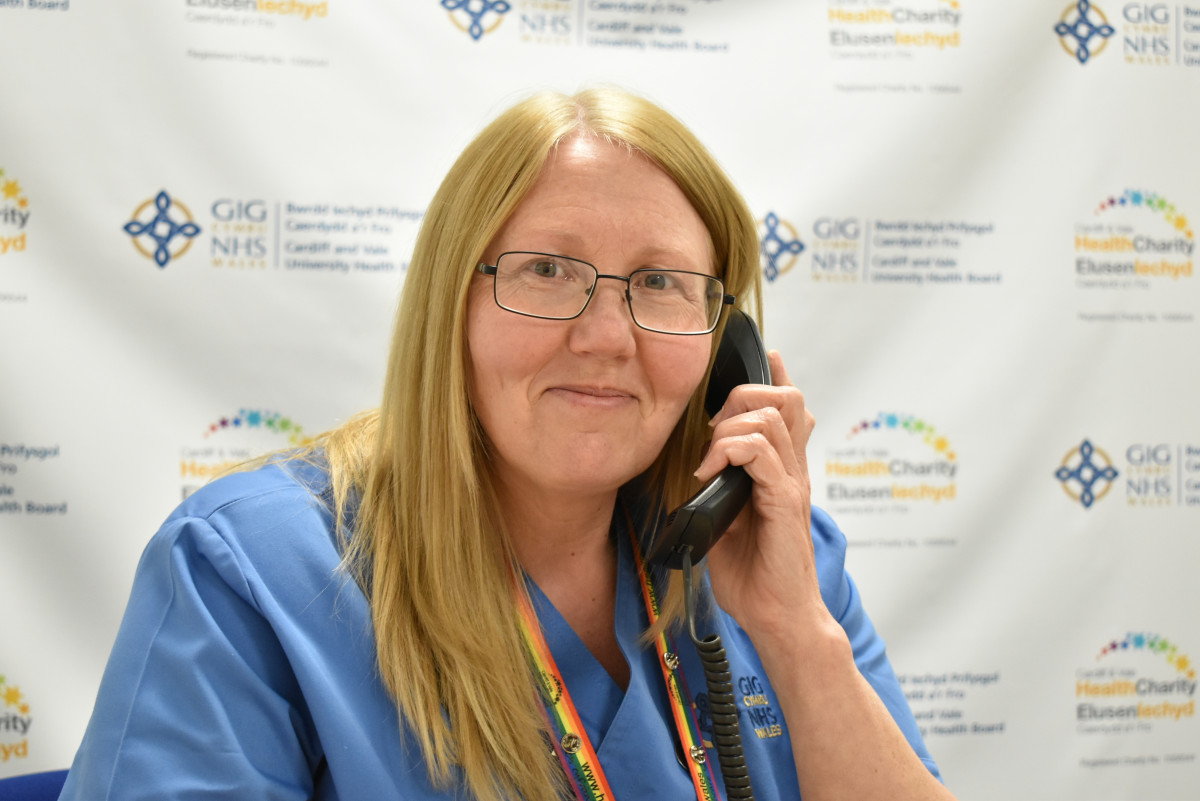 HRH The Duke of Cambridge speaks with Cardiff & Vale Health Charity ...