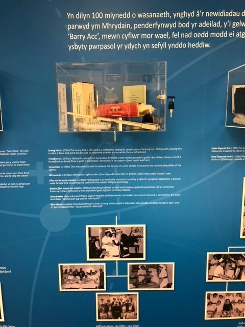 Heritage ‘Wall of Life’ at Barry Hospital! | Cardiff & Vale Health Charity