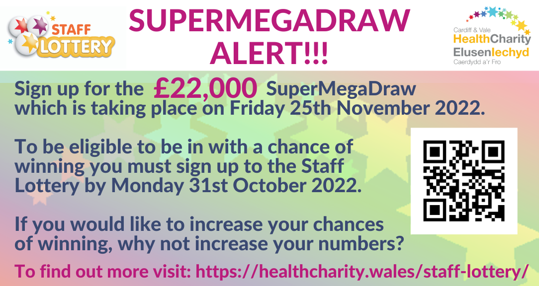 YOUR £1000 AUGUST STAFF LOTTERY WINNERS ARE: | Cardiff & Vale Health ...