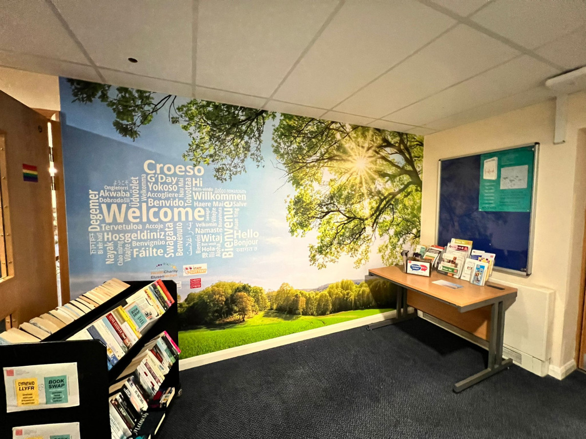 Staff Wellbeing Space at the Cochrane Library | Cardiff & Vale Health Charity
