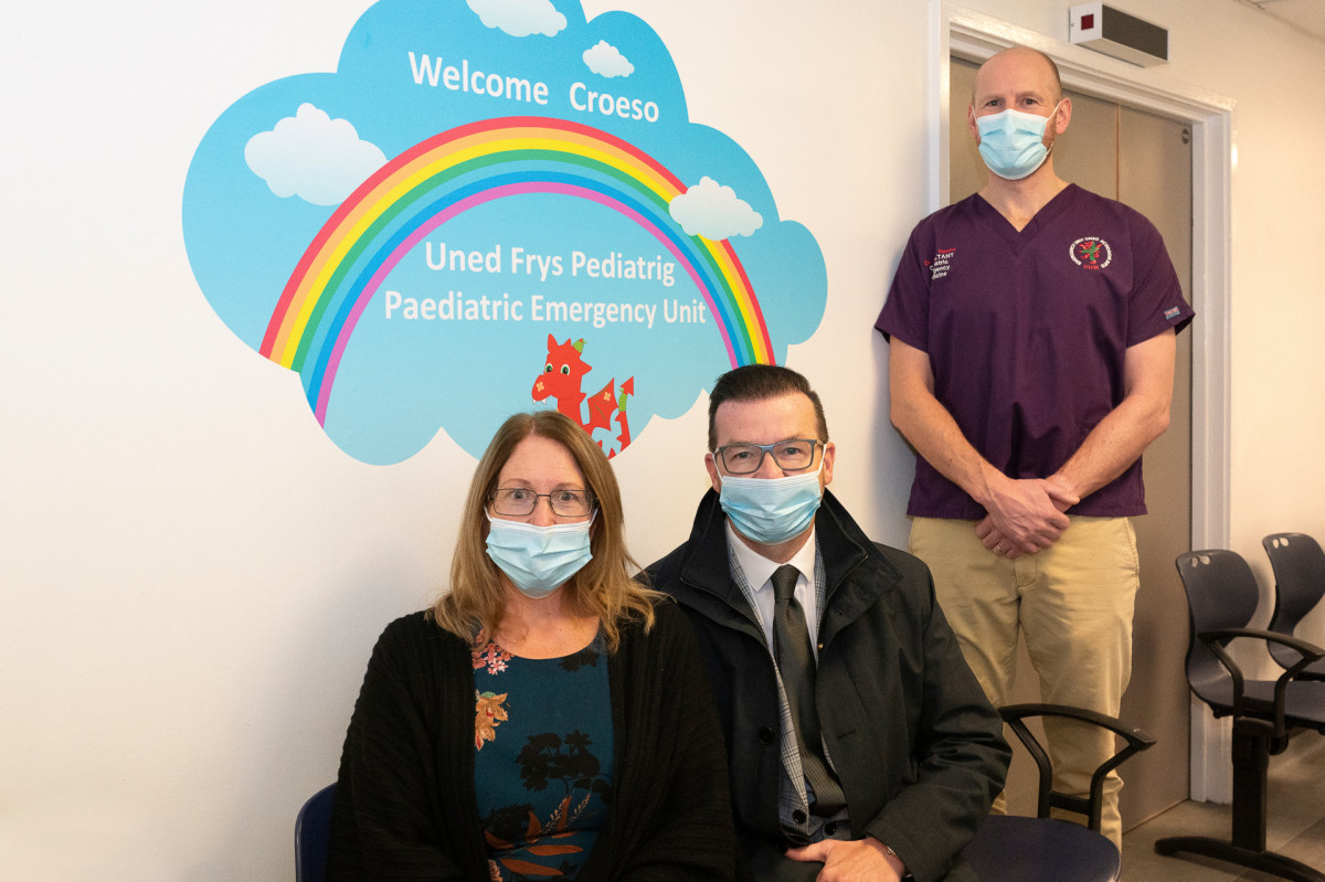 The Red Dragon Has Landed At The Paediatric Emergency Unit, UHW ...