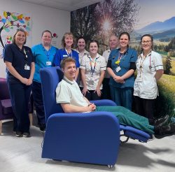 New Riser Recliner Chair for Vascular Rehabilitation Patients | Cardiff ...