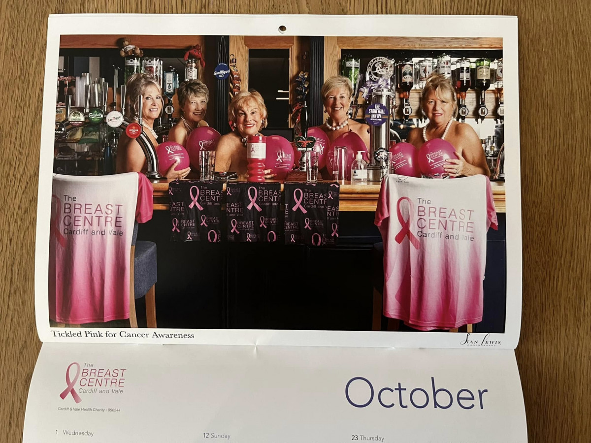 Dinas Powys WI ‘Calendar Girls’ | Cardiff & Vale Health Charity